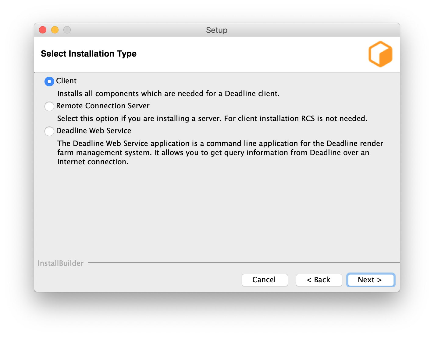 Client Installation (Quick) — Deadline 10.3.2.1 documentation